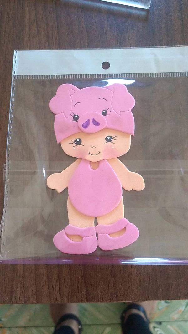 Figuras de foami en Sonsonate