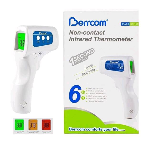 Termómetro infrarrojo Berrcom en Valencia