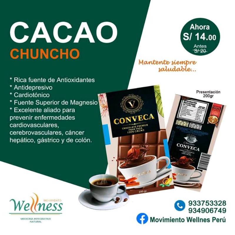 CACAO CHUNCHO en Arequipa