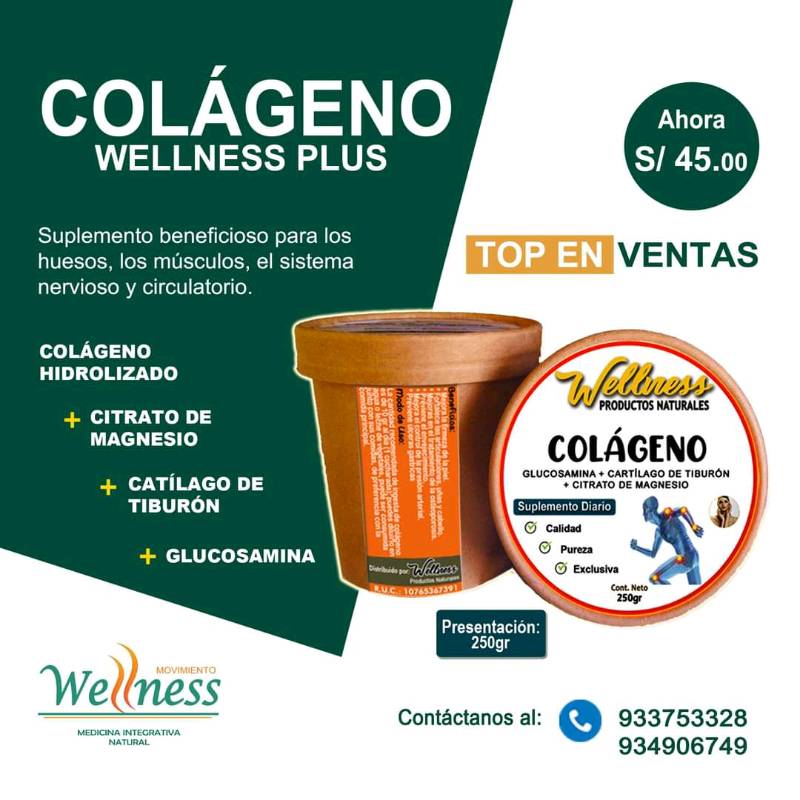 Colágeno Wellness Plus