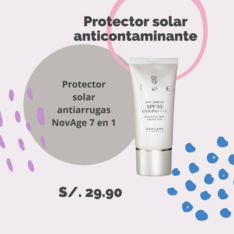 Protector solar NovAge en Lima