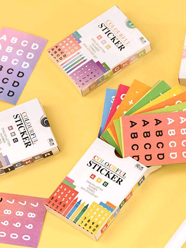 Sticker abecedario 48 pg