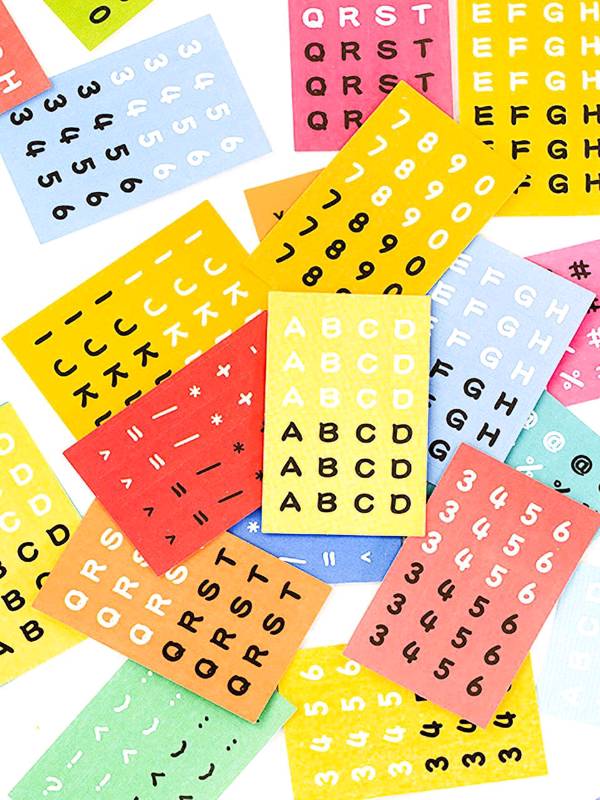 Sticker abecedario 48 pg