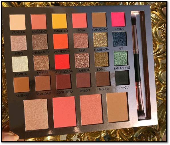 Paleta essential makeup miis cosmetics en Zumpango del Rio