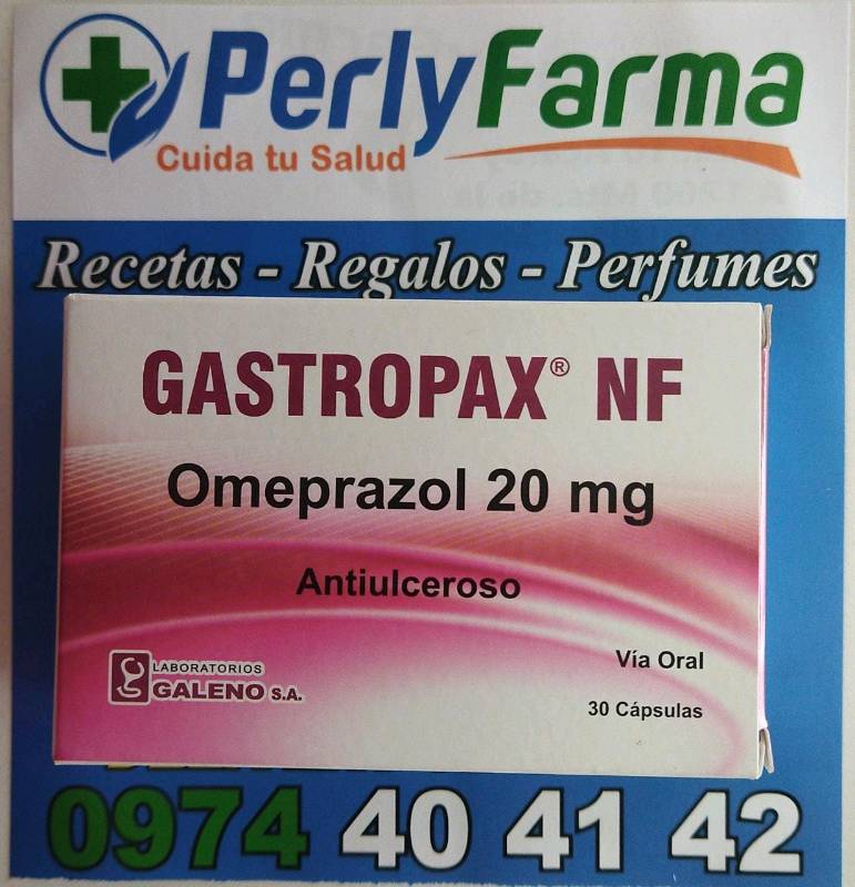 Gastropax NF por 10 capsula en Ciudad del Este