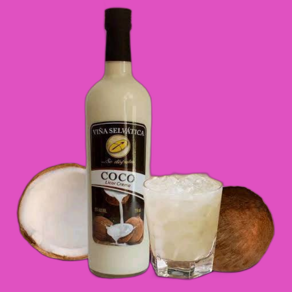 Licor Crema de Coco Viña Selvática en Tarapoto