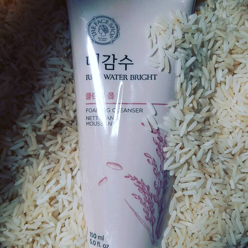 THE FACE SHOP, 🌾Rice Water Bright Cleansing Foam en Loja