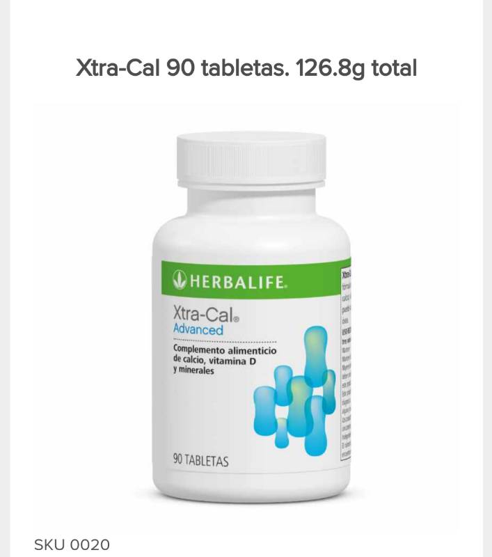 Xtra-Cal complejo Multivitaminico con Calcio en heredia