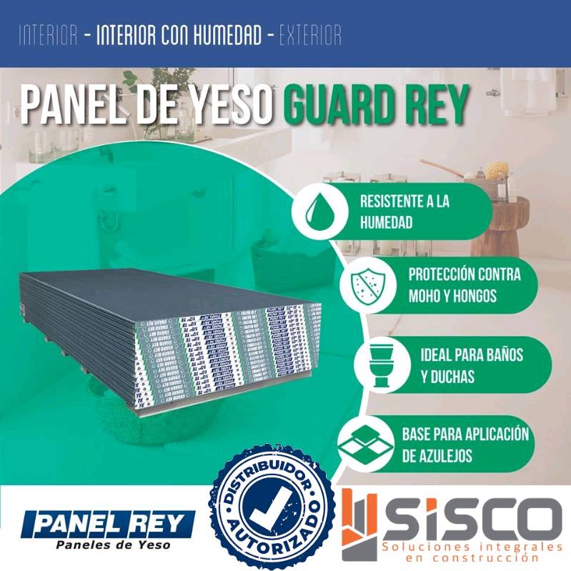 Panel de yeso Guard Rey Panel Rey en Santiago de Querétaro