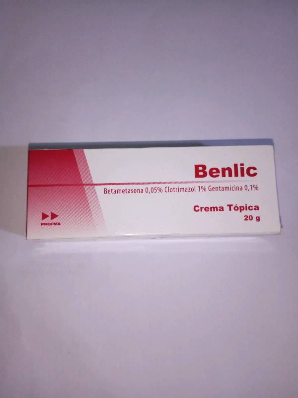 Benlic Betametasona+ Gentamicina+ Clotrimazol Tubo 20 grs en Maracaibo