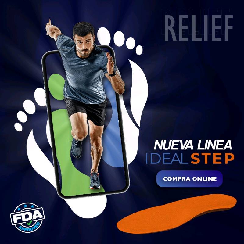 Plantilla Ideal Step Relief en Valencia