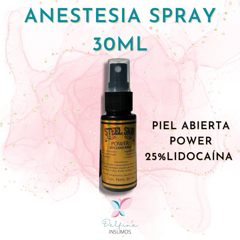 ANESTESIA spray MAX Power 25%lidocaiona en Buenos Aires