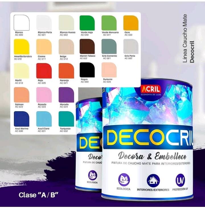 DECOCRIL TIPO C Galón en Valencia