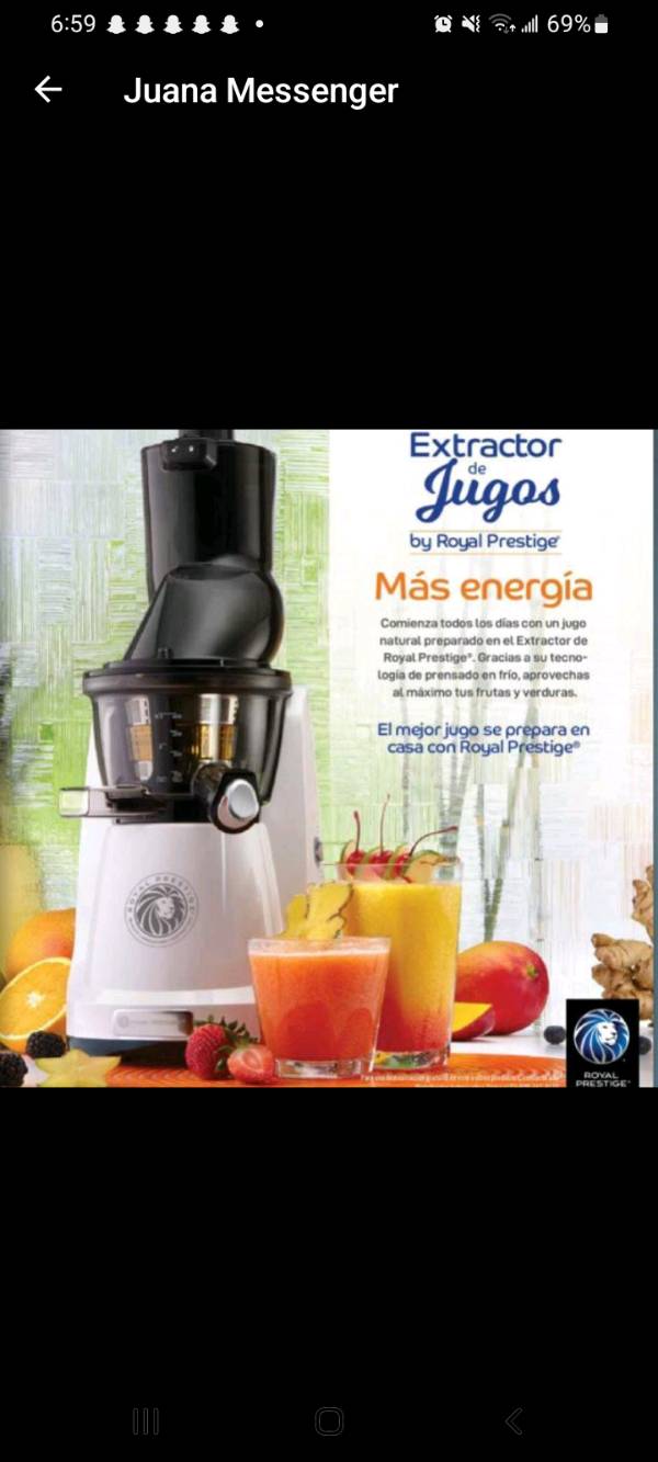 Estractor,jugo sin agua ni azucar. en Santo Domingo