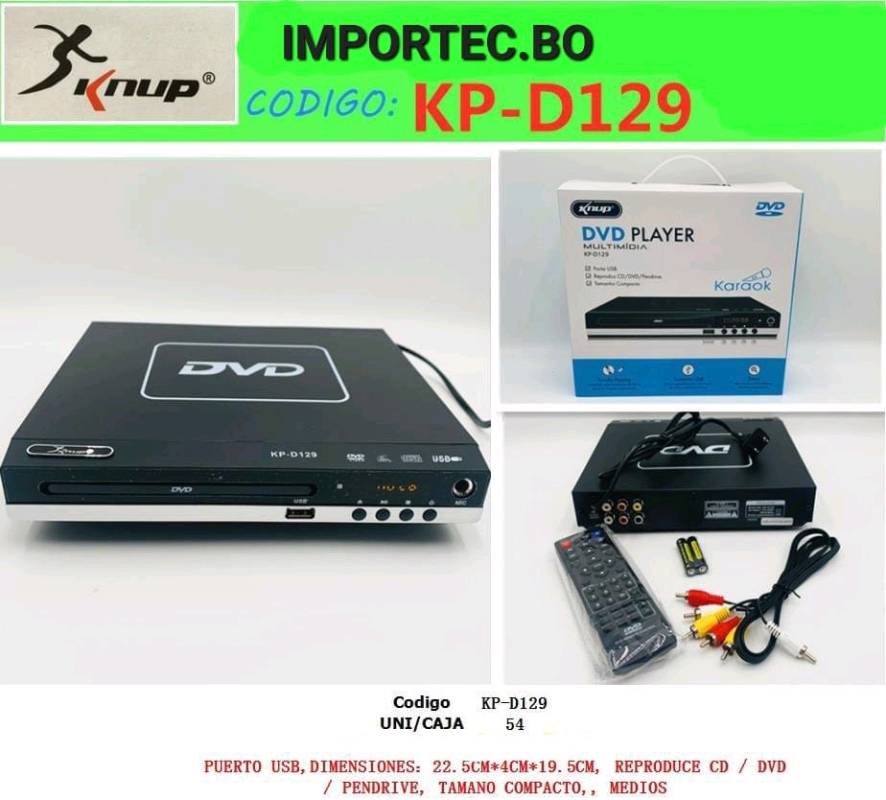 KP-D128 reproductor de DVD en POTOSI-BOLIVIA