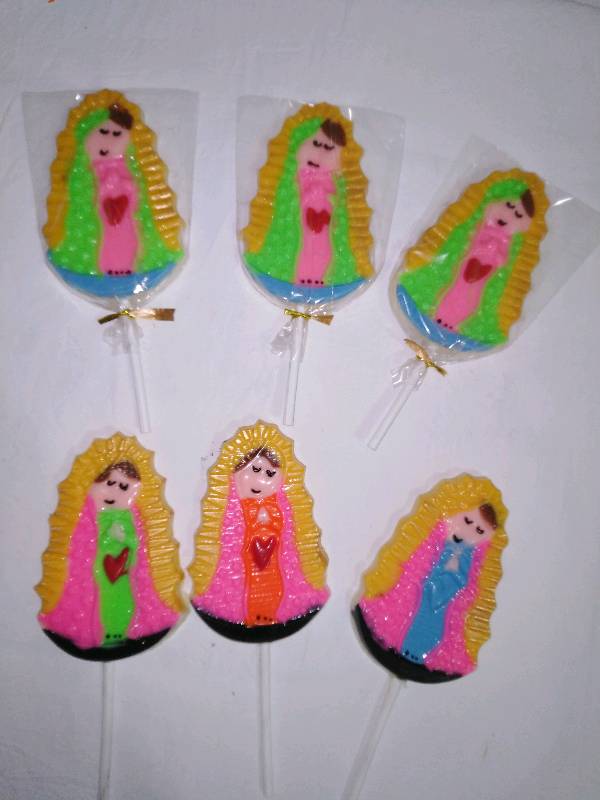 virgen de chocolate en Popayán