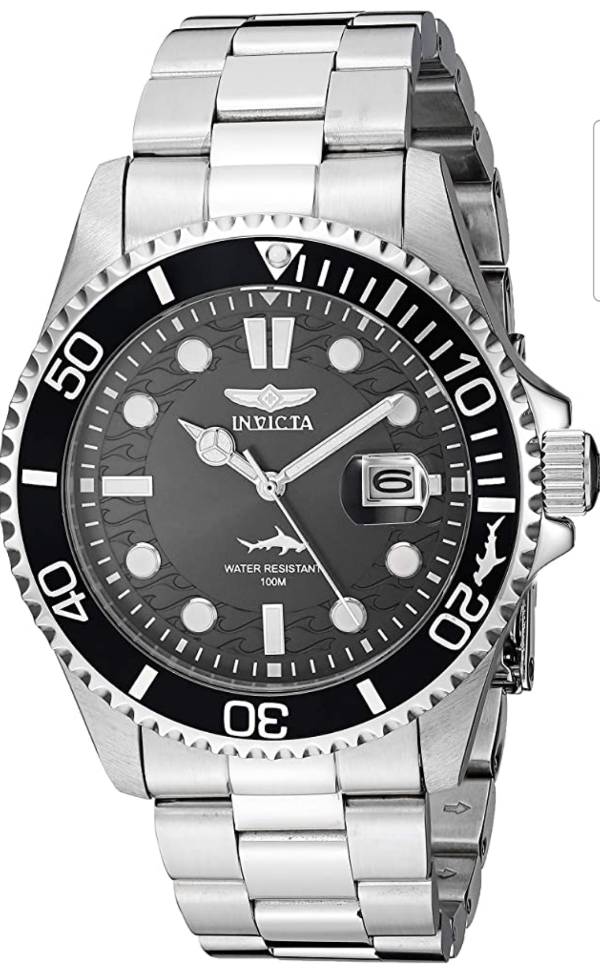 Invicta pro diver Quartz en naranjo