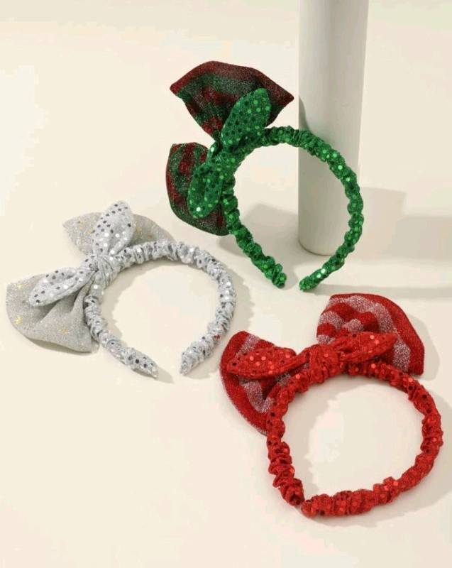 Cintillos de Navidad con lentejuelas en Barcelona