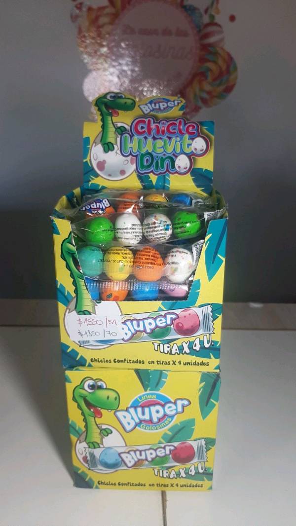 30 Chicles Dino x4 en Buenos Aires