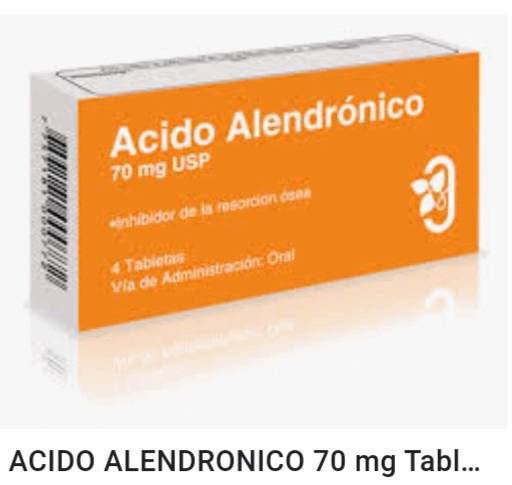 Caltracid -D caja x 30 tan + AC. Alendronico x 4 tab en Lima