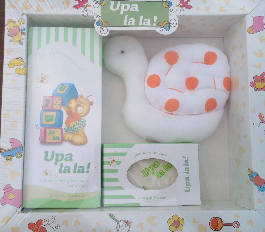 Set Upa la la Colonia Jabón Caracol Naranja en TANCACHA