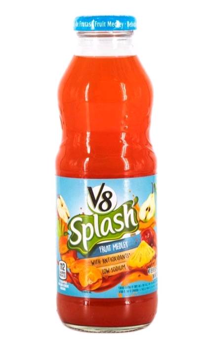 V8 SPLASH 473ML COCTEL DE FRUTAS PAQ. 12 UND en Cojutepeque