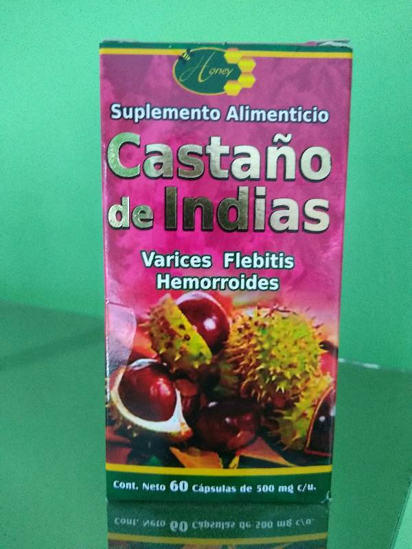 Castaño de indias tabletas en Veracruz