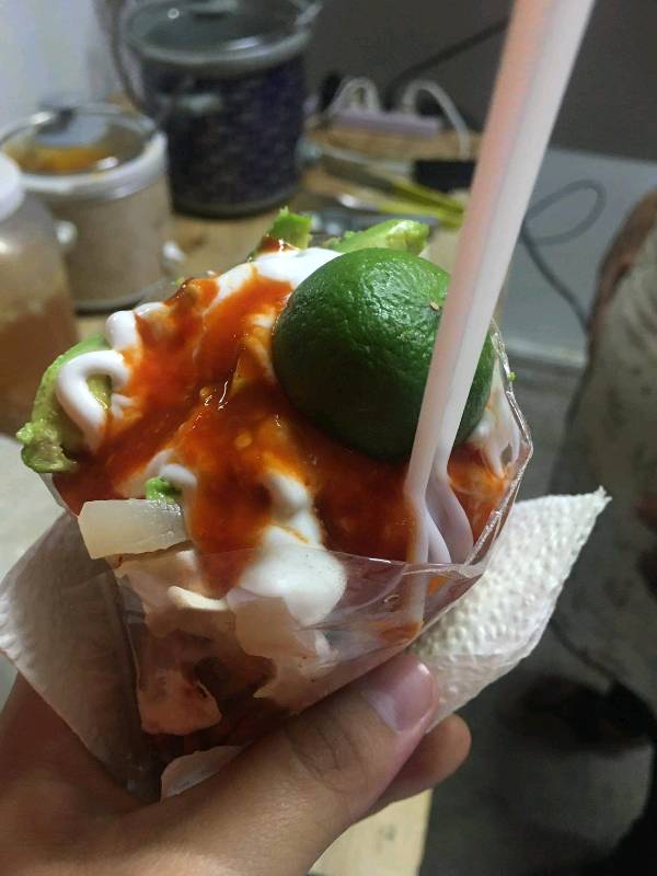 Tostaditas preparadas en Ciudad Juarez