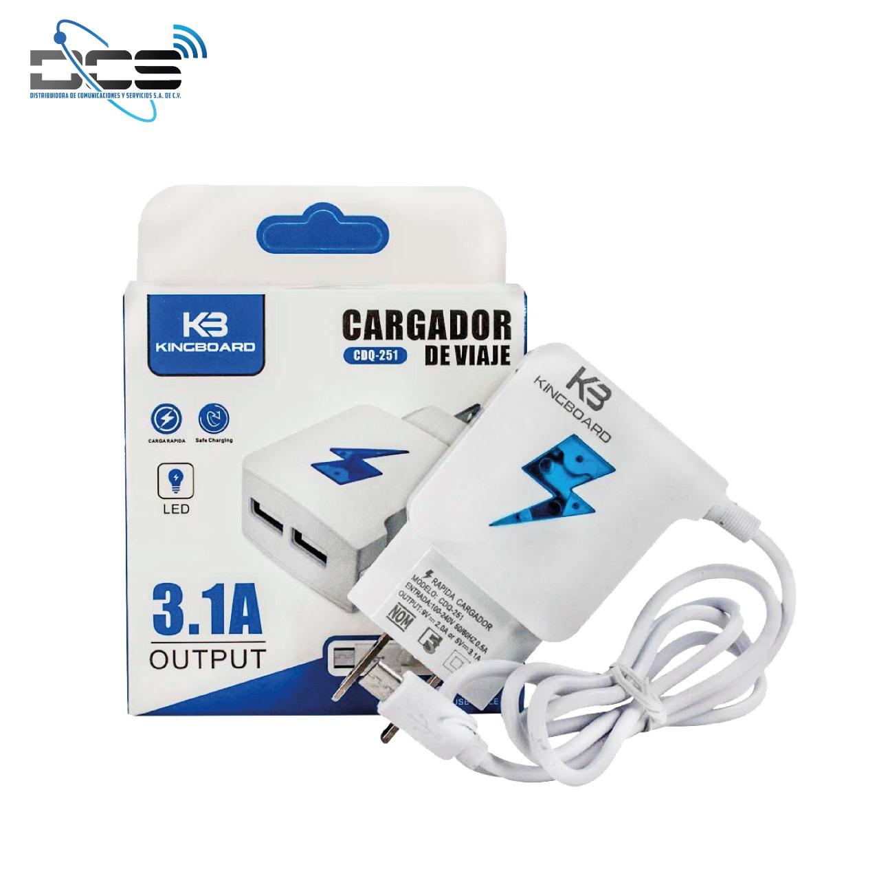 Cargador KB basico en Altamirano