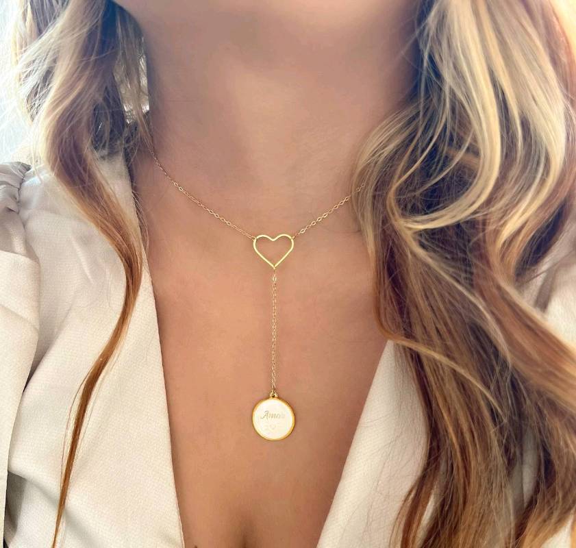 Collar corazón en Medellin