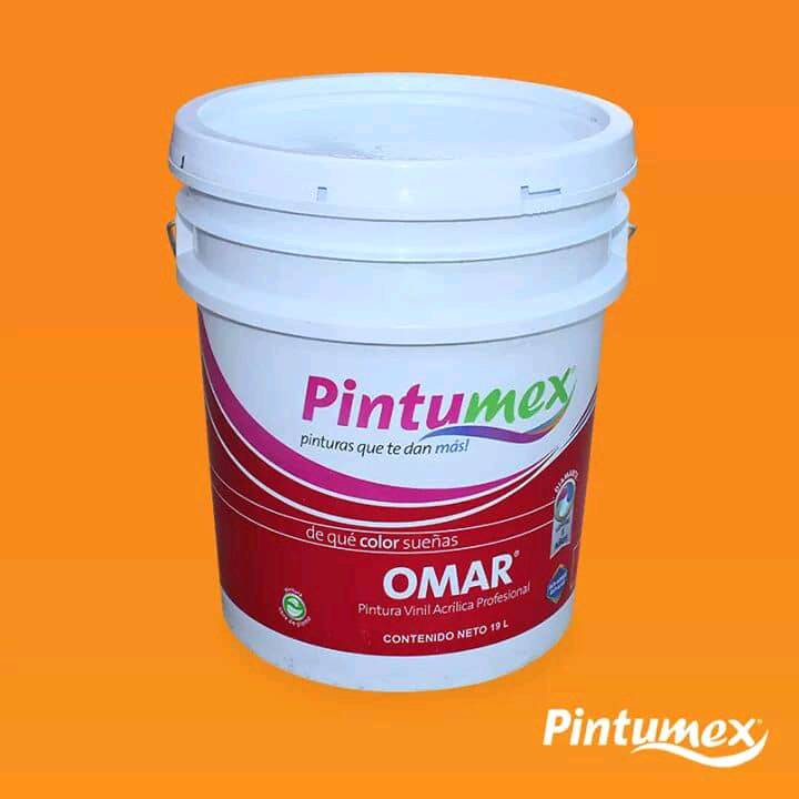 Pintura Pintumex lavable Omar 19lt en Oaxaca de Juárez