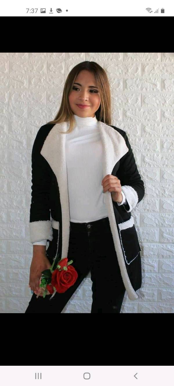 Hermosos sacos piel de duraznos c/n carnerito ‼️🥶 en tacna