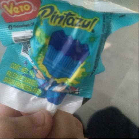 Paleta pinta azul en Chihuahua