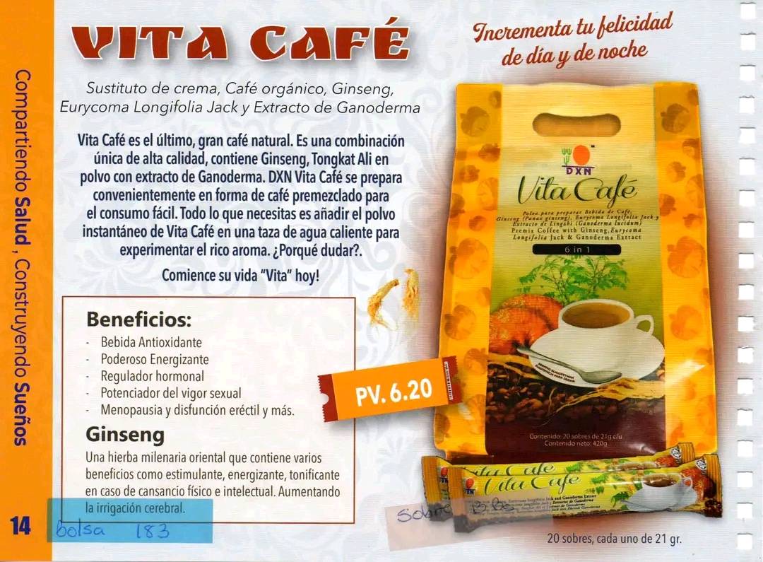 Vita Cafe Dxn En Beneficios Price | www.oceanproperty.co.th