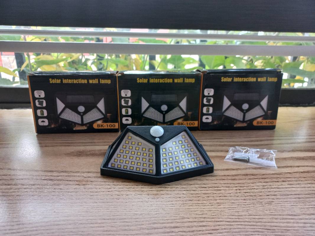 Foco solar 100 led en valparaiso