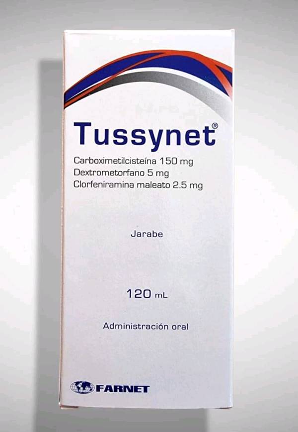 Tussynet Jarabe 120ml en zacapa
