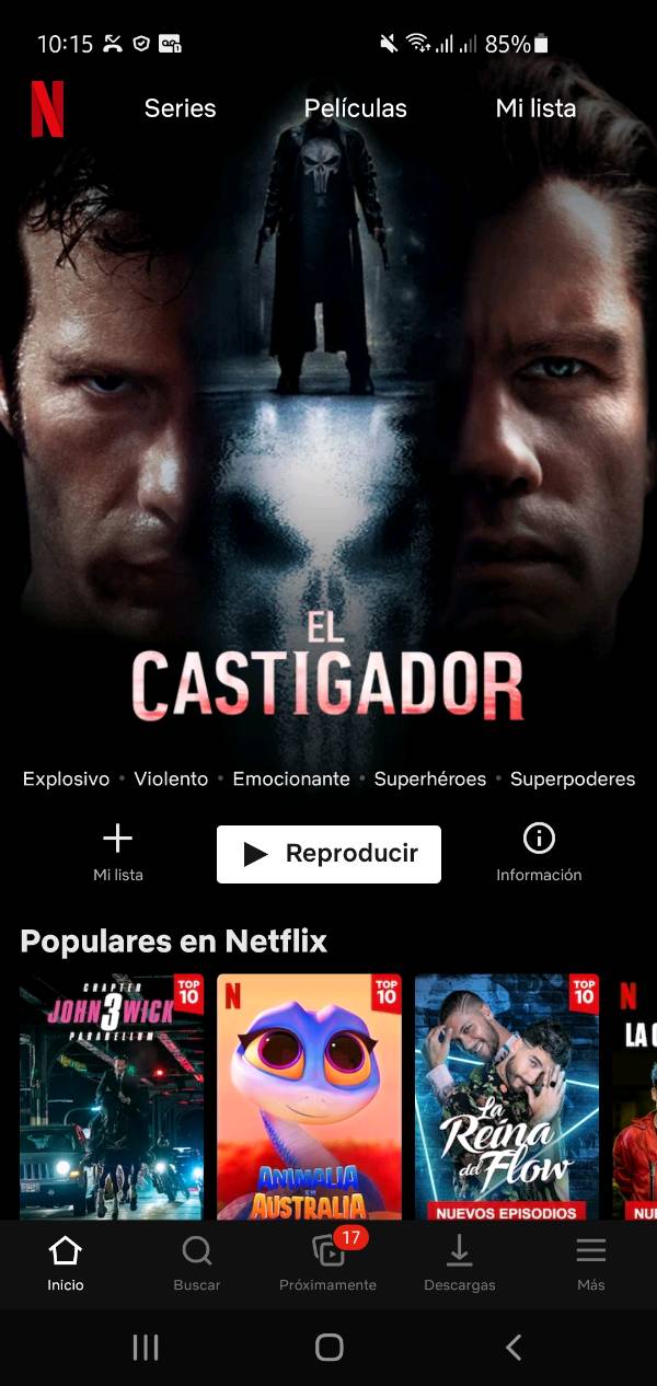 Cuentas streaming en Cuenca