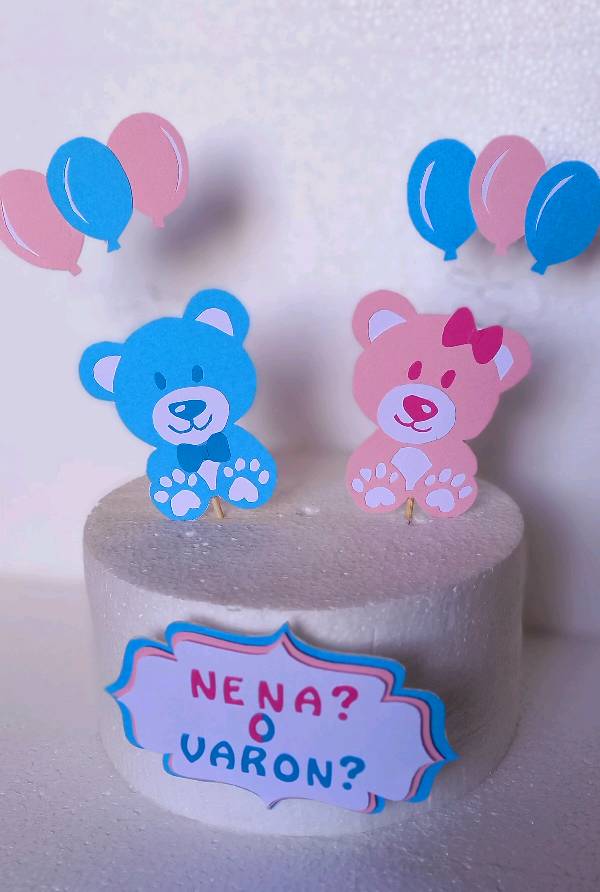 Topper para torta en Montevideo