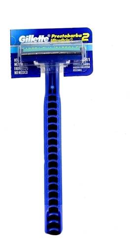 Maquina gillette azul doble hoja en Bogota