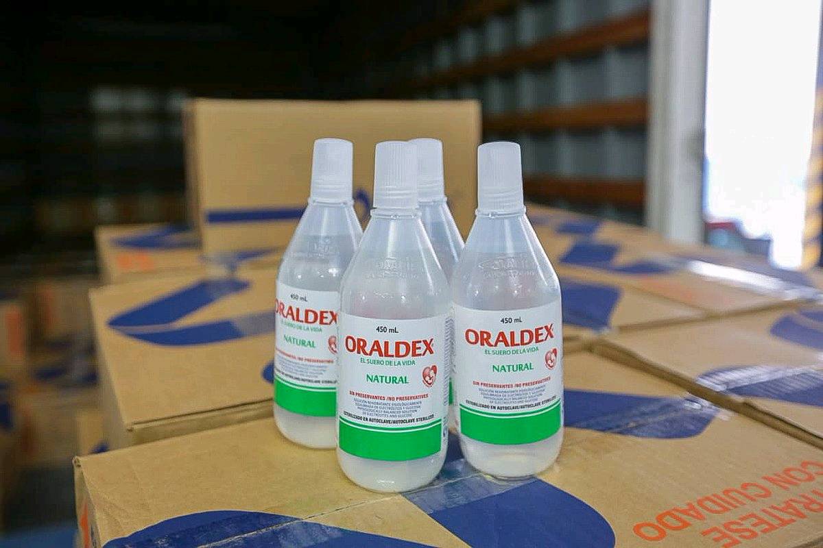 Suero oraldex 450ml en San Salvador