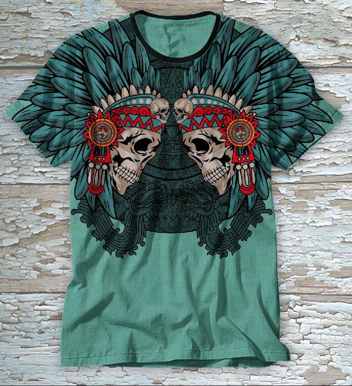 Playera azteca modelo 067 en San Luis Potosí