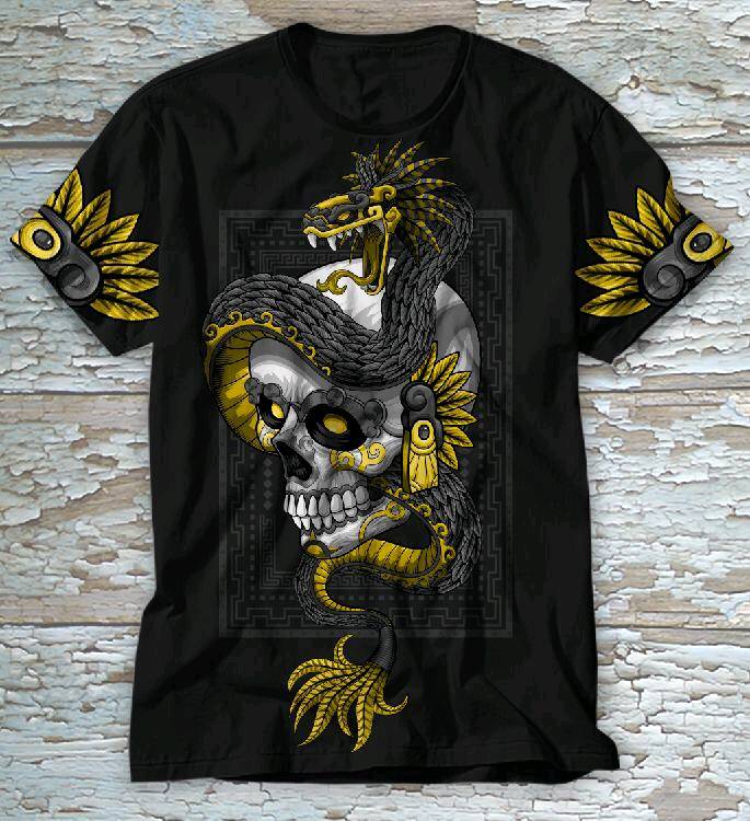 Playera azteca modelo 095 en San Luis Potosí