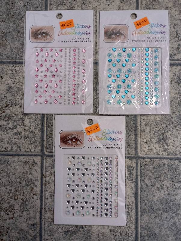Strass para el rostro con formas (plancha) en San Miguel de Tucumán