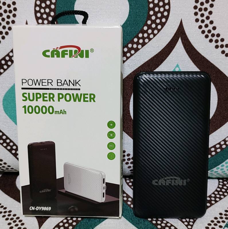Cargador portátil Cafini de 10,000 mah en Lima