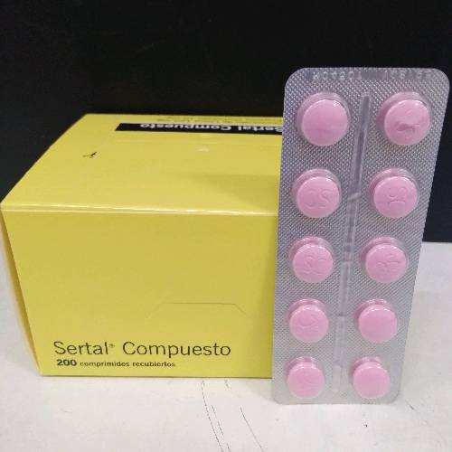 Sertal compuesto blister x 10 tabletas en Guatemala City