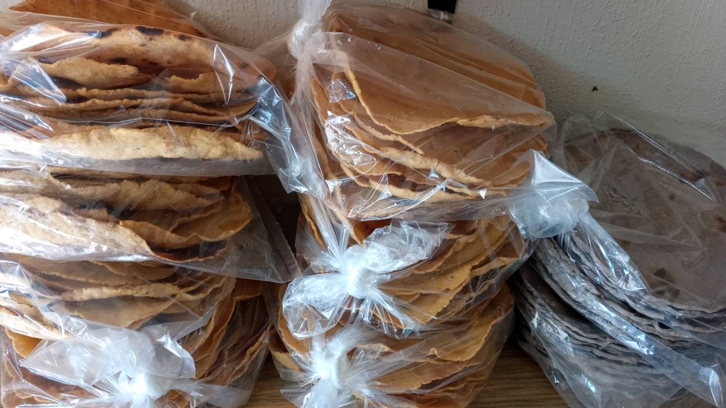 Tostadas comitecas en Tuxtla Gutiérrez