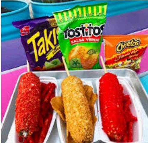 Elotes re locos en Tegucigalpa