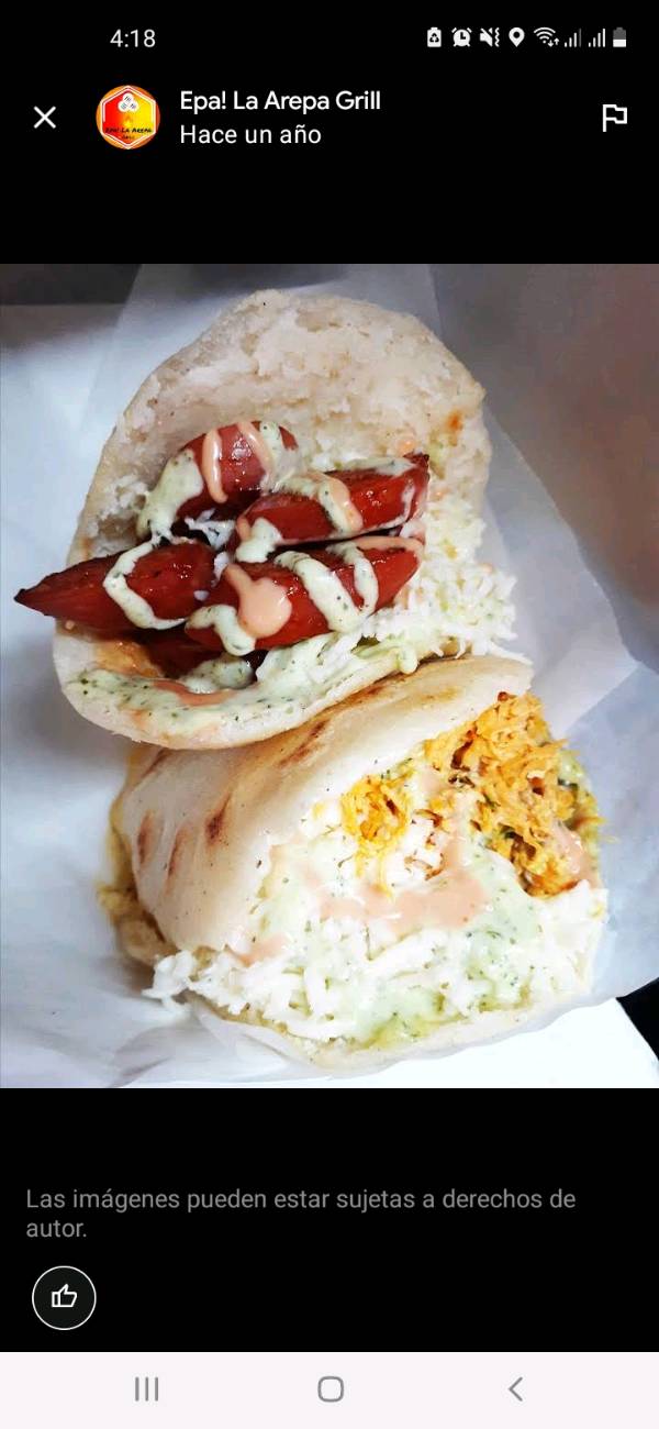 AREPAS RELLENAS CARNE O POLLO en Panama