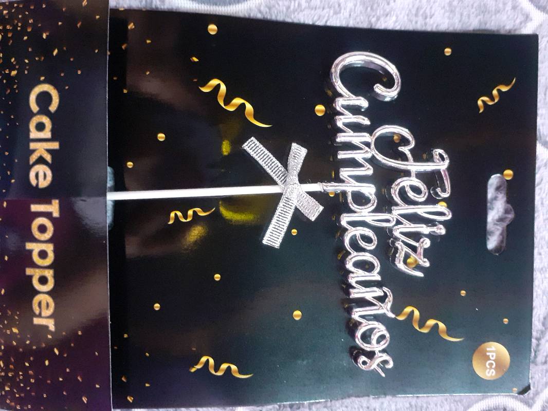 Topper letras metalicas en Puntarenas