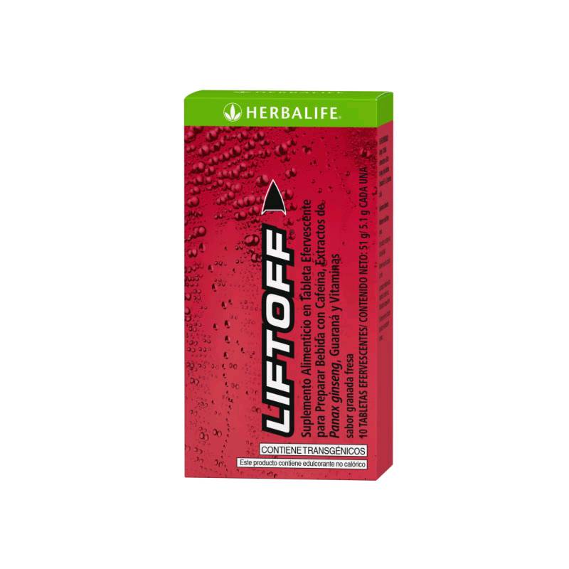 LiftOff caja con 10 tabletas efervescentes en Quito